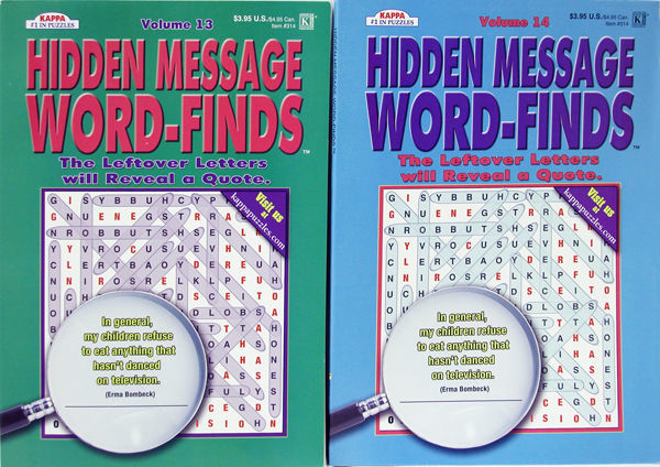 Word Find Hidden Message - No 314|Ottoman.ca: Great Products - Canadian ...